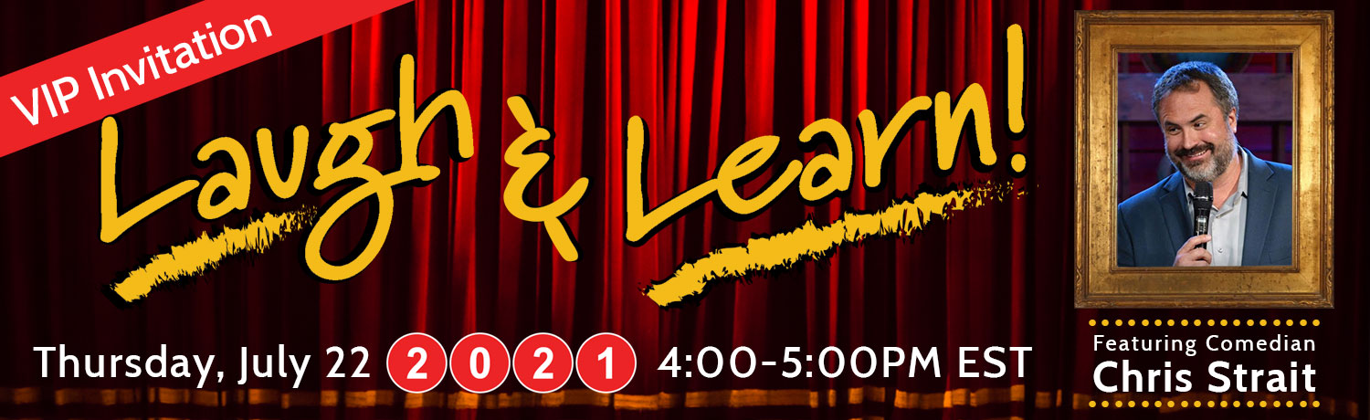 Laugh & Learn Virtual Event